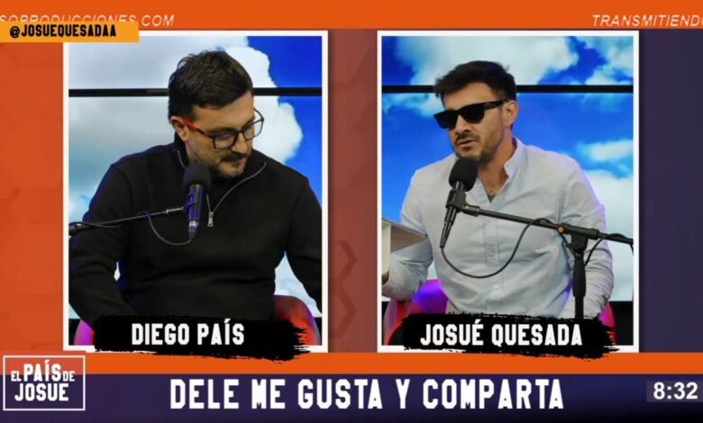 Josué Quesada no quiere nada con el Moradito - Visible